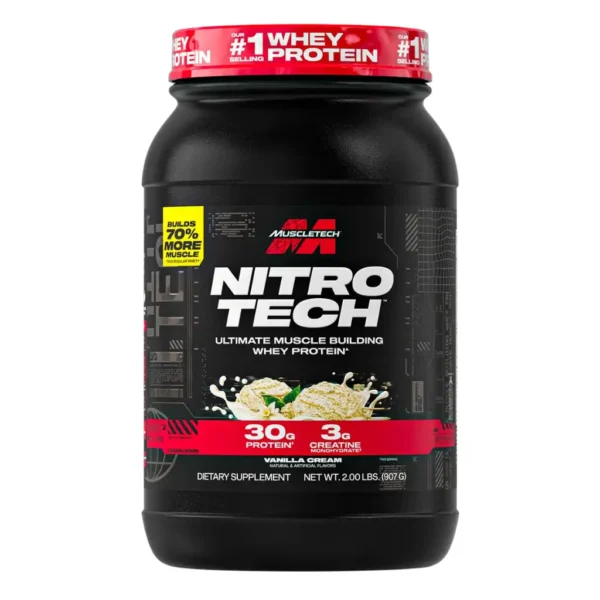 Proteína Nitro Tech Protein 2 Lb Muscletech | XHuman