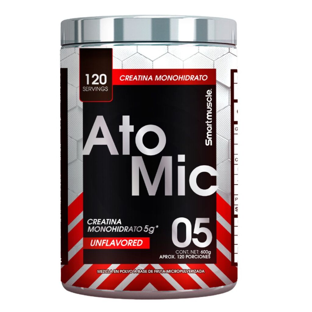 Creatina Atomic Monohidrato 600 Gr Smart Muscle | XHuman
